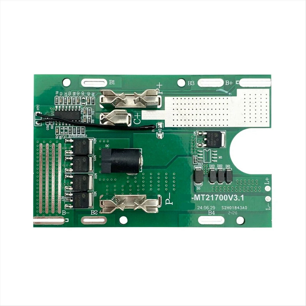 Placa de Proteção PCB para Bateria Li-Ion 21700 com Caixa Plástica - 10 ...