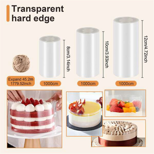 Baking Acetate Sheets, for Baking, Acetate Cake Collars, on OnBuy
