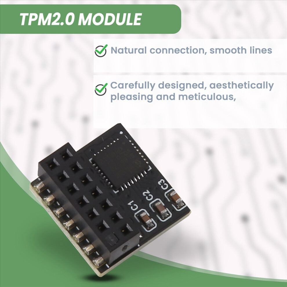 TPM-Modul TPM2.0 für TPM SPI Parallel Trusted Platform Module on OnBuy