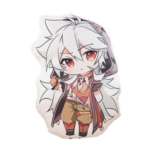 (Razor) Genshin Plush Impact Toy Pillow Stuffed Zhongli Hutao Venti ...
