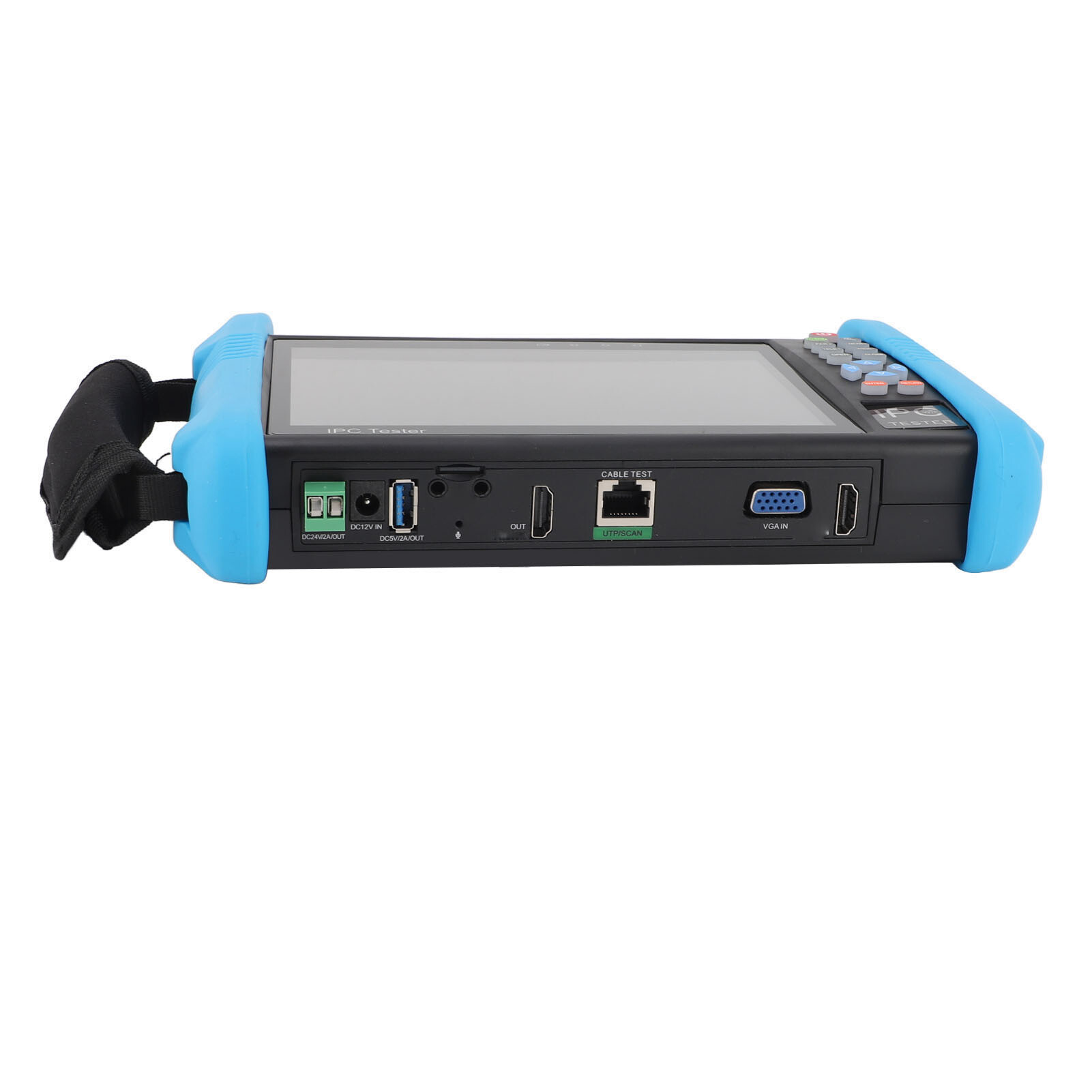 7in Touch Screen CCTV Tester AHD TVI CVI UTP Network Camera Diagnostic ...