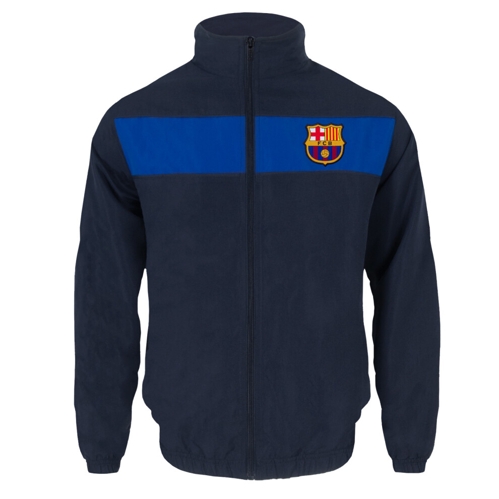 (Reflex Blue, 10-11 Years) FC Barcelona Boys Tracksuit Jacket & Pants ...