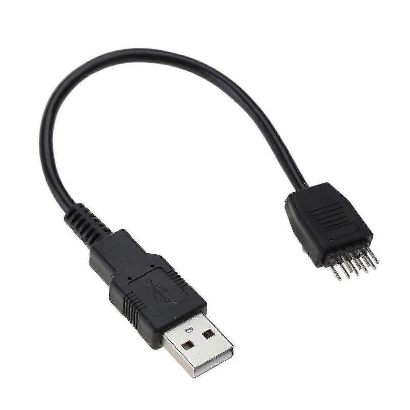 USB Header to USB Type A Motherboard Adapter Cable,9 Pin Male to Type A ...