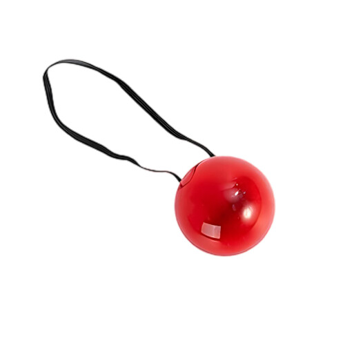 (A) 2025 Red Nose Clown Flashing Nose Costume Day Light Red Up Nose ...