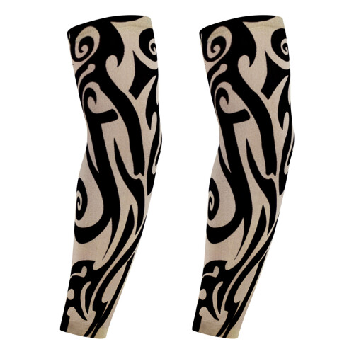 Fashion Arm Sleeves Realistic Tattooing Cooling Arm Covers-60 on OnBuy