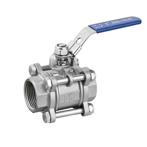 3/4" Threaded Female BSPP Triplet 304 Stainless Steel Ball Valve Full ...