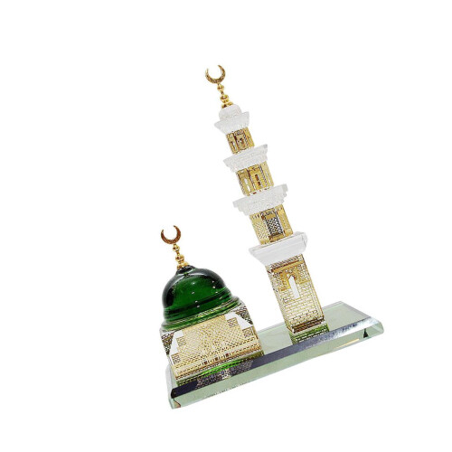 Delicate Mosque Statue Miniature Muslim Kaaba Islamic Figurine on OnBuy
