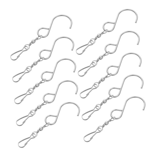 Rotating Hooks Clips 20 Pcs For Wind Spinner Garden Swing Hardware ...