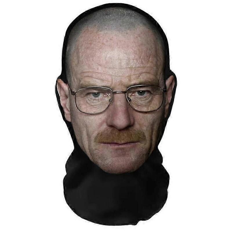 Realistic Walter White 3D Printed Full Face Mask for Cosplay and ...
