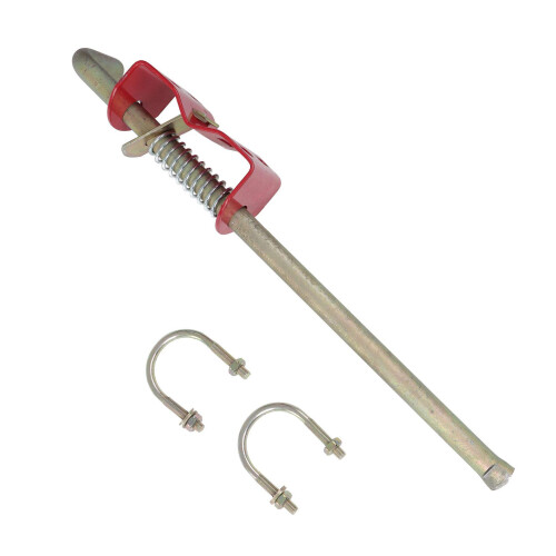 Spring Loaded Gate Anchor Cane Bolts Heavy Duty Cattle Gate Security on ...