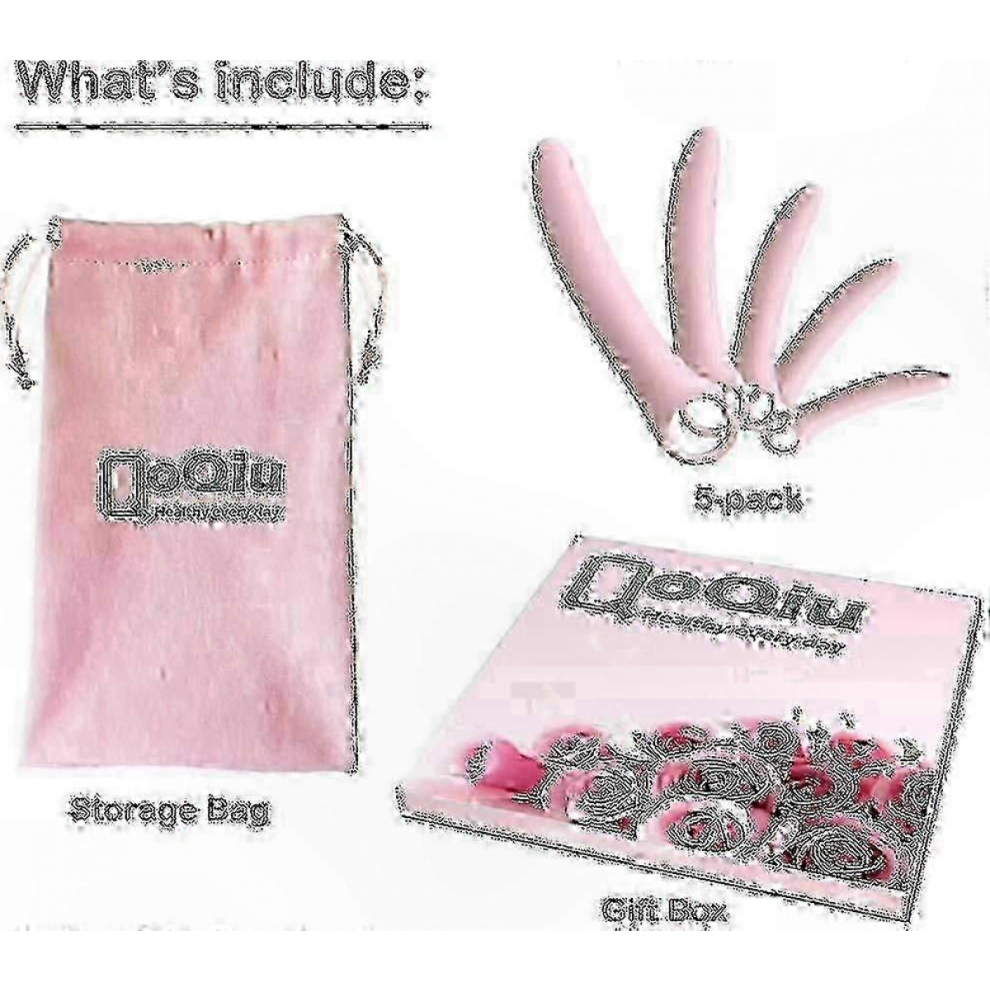 5-Pack Silicone Dilator Set for Pelvic Floor Muscle Training & Women's Wellness Support on OnBuy