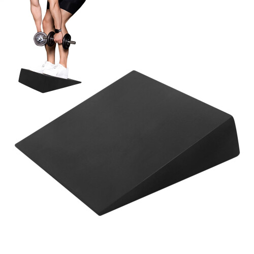 Slant Board Adjustable Calf Stretcher Heel Elevated Squat Wedge Blocks ...