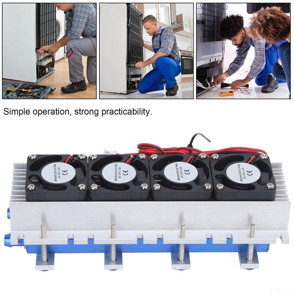 Peltier Cooler 12V 288W Water Chiller Thermoelectric Cooling Device For ...