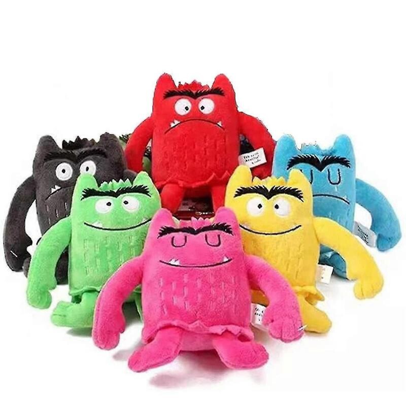 (Red) Emotional Little Monster The Color Monster Plush Toy Doll on OnBuy
