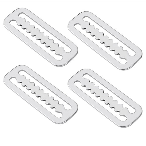 Outdoor Diving Replacement Accessories 4-Piece Serrated Belt Buckle on ...