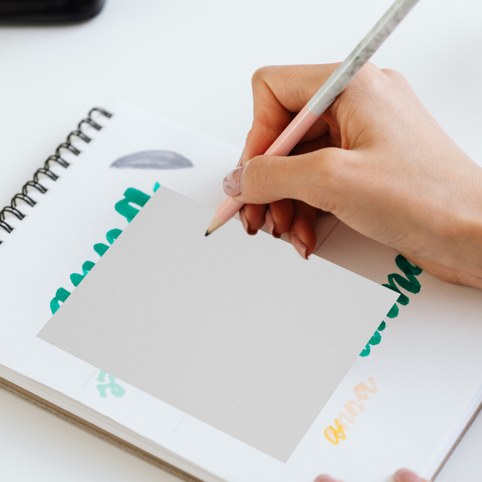 100 cartes blanches recto verso à peindre soi-même, diy graffiti on OnBuy