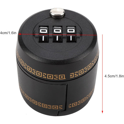 Garosa Plastic Bottle Password Lock Combination Lock Wine Whisky Liquid ...