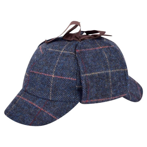 (Navy Check Stalker, SM (58-59 CM)) Peaky Blinders Hat Newsboy Flat Cap ...