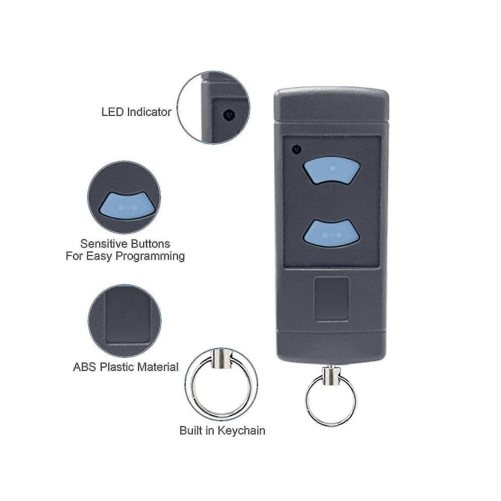 Garage Door Remote Handheld Transmitter Replacement for HORMANN HSE2 ...