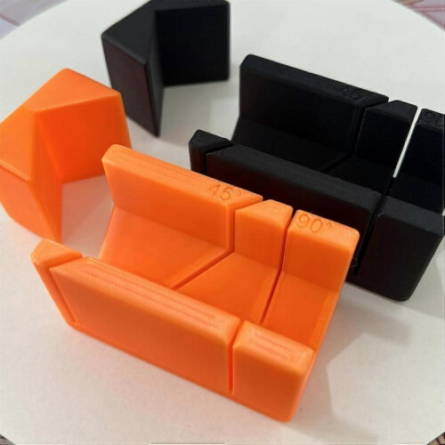 Portable Cutting Guide for Precise 90 and 45 Cuts in Woodworking ...