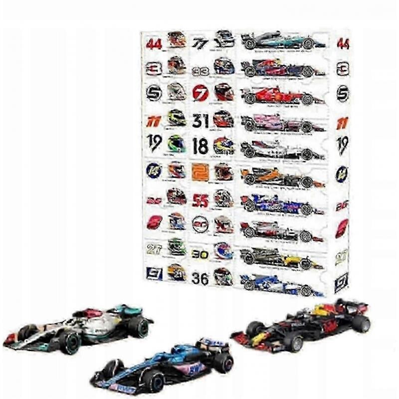 2025 2025 F1 Racing Advent Calendar - 24pcs Beautiful Gift for Formula ...