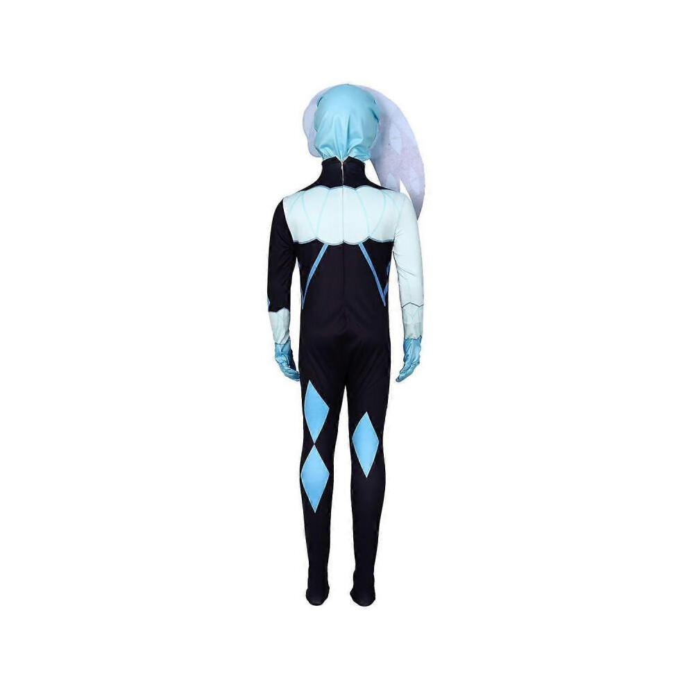 (140) Cookie Run Kingdom Shadow Milk Cookie Cosplay Costume Jumpsuit ...