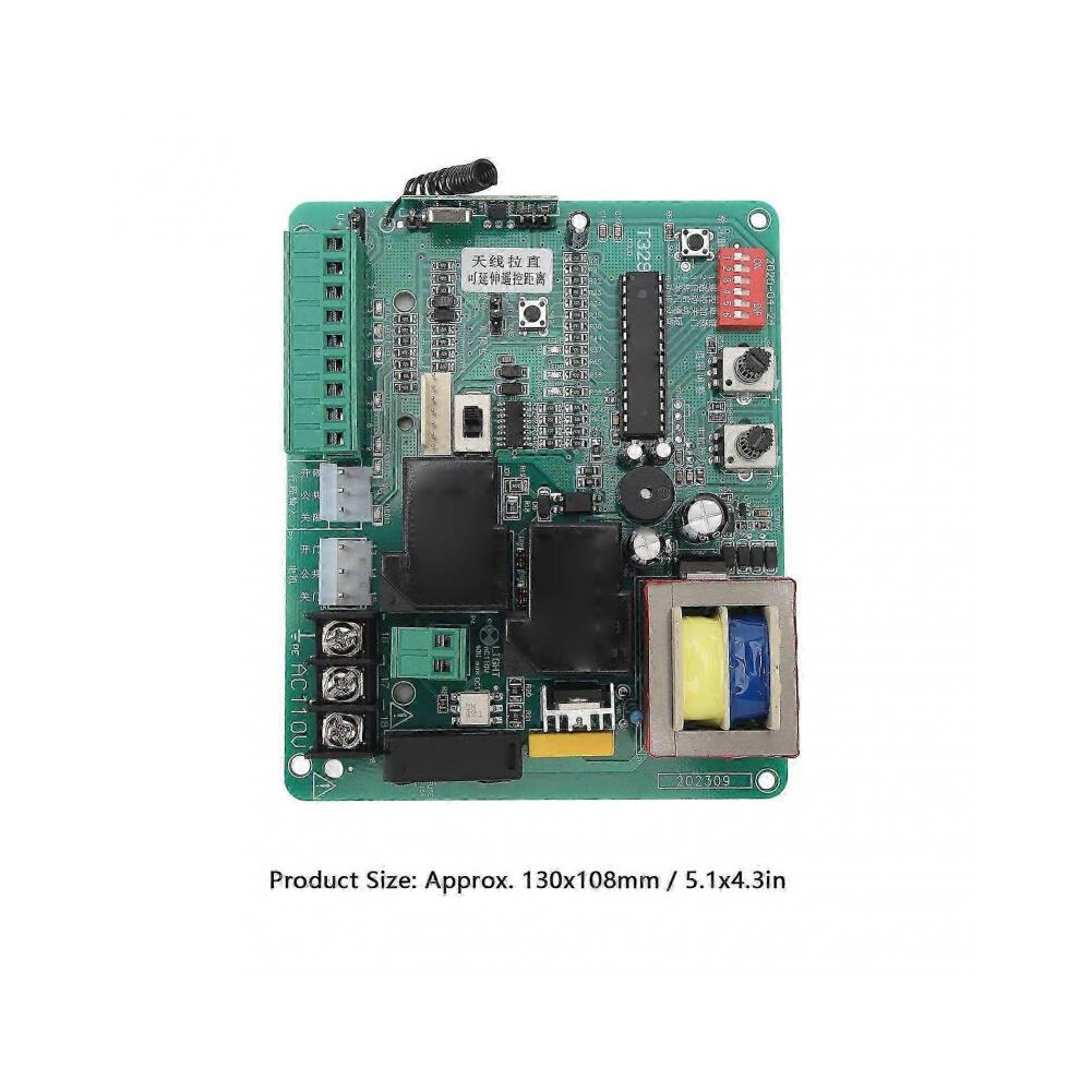 Universal Circuit Control Board for 110V Sliding Gate Opener - Main ...
