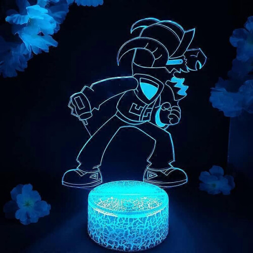 Game fnf Friday Night Funkin 3D LED-lamp voor slaapkamer ...