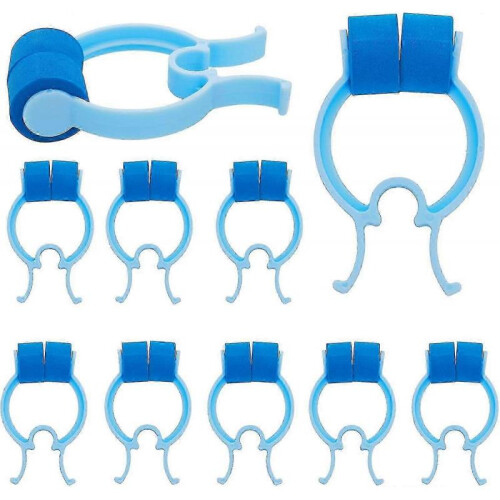 10 Pieces Nose Stop Clips, Nose Bleed Stopper Swimming Nose Clip for ...