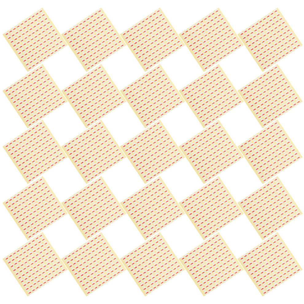 19200 Pcs 10mm Self Adhesive Red Arrow Labels For Product Inspection on ...