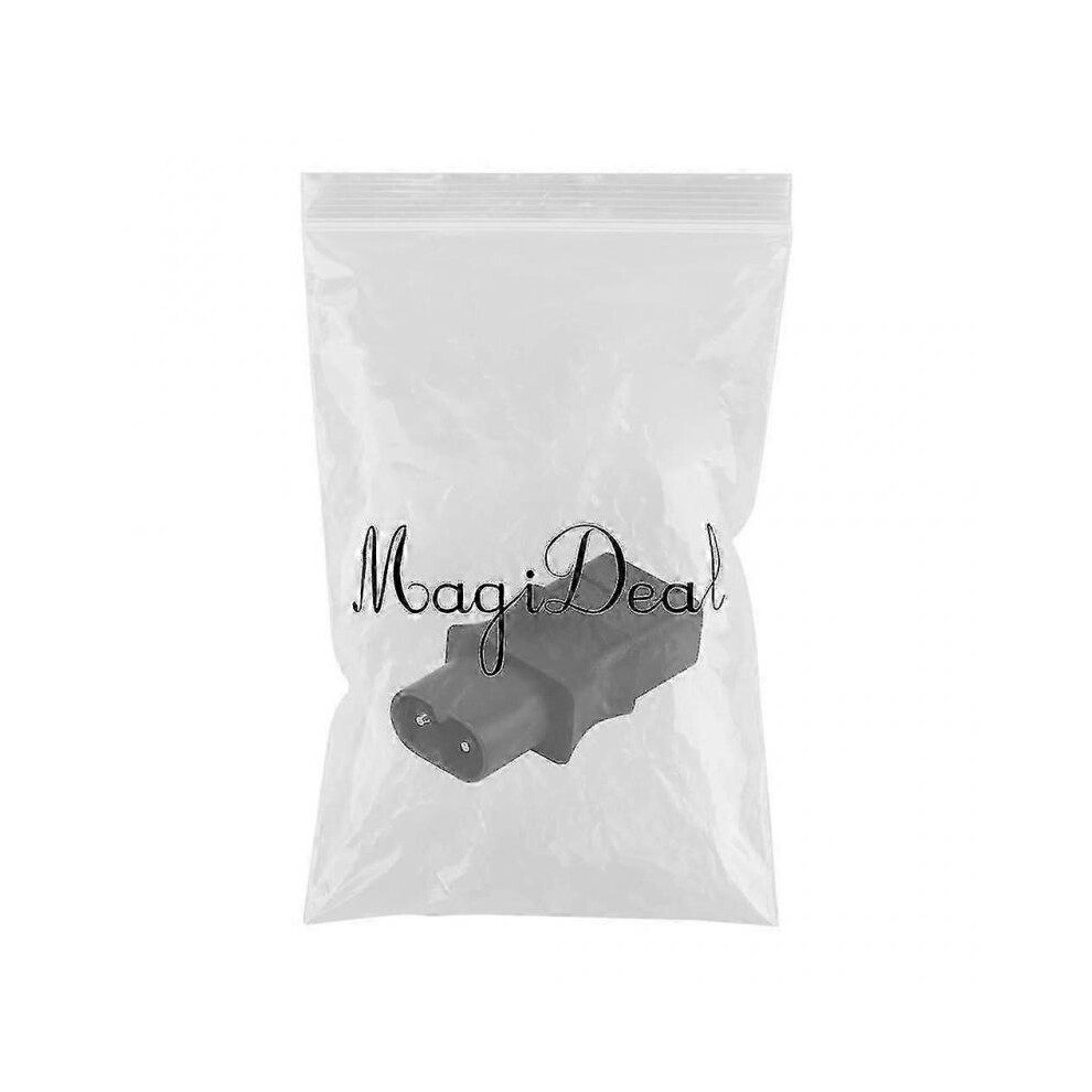 IEC 320 C8 Male to IEC 320 C9 2 Pin Female AC Adapter 6A /250V [JKW] on ...