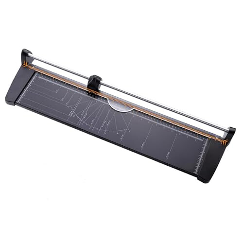 A2 Guillotine Paper Cutter - Heavy-Duty 60cm Manual Trimmer for Craft ...