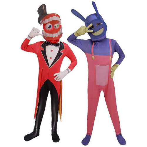 (160, Jax) The Amazing Digital Circus Cosplay Jumpsuit Jax Caine ...