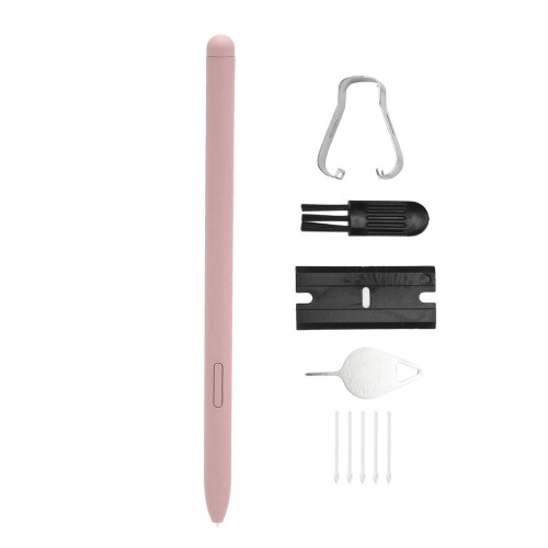 (Black) Tab S6 Lite Stylus 5 Tips Plastic Smart Pen for SM P610 P615 ...