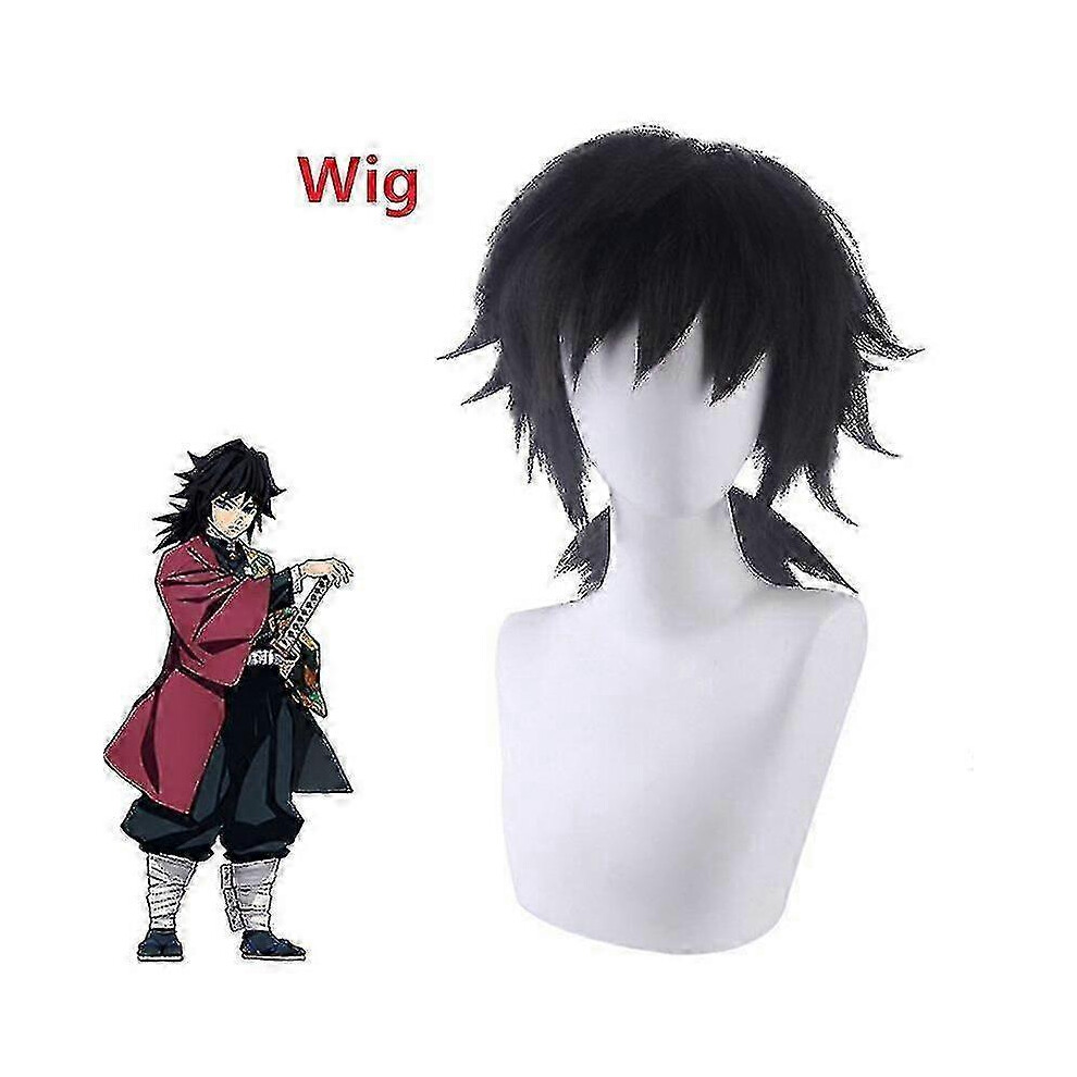(110, With wig) Anime Demon Slayer Kimetsu No Yaiba Kimono Uniform ...