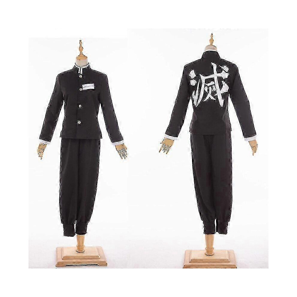 (110, With wig) Anime Demon Slayer Kimetsu No Yaiba Kimono Uniform ...