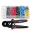 (1900pcs terminal) Ferrule Crimping Tool Kit, Hexagonal Sawtooth Self ...