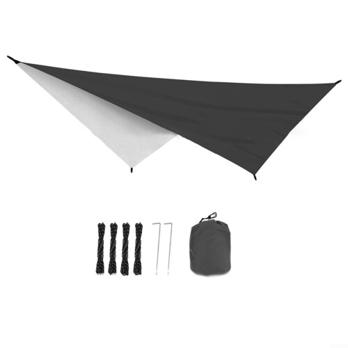 Waterproof Tent Footprint Shelter Portable Diamond Shape Awning Tarp ...