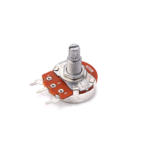 Guitar Potentiometer A250k Solder Lugs Push And Pull Right Angle on OnBuy