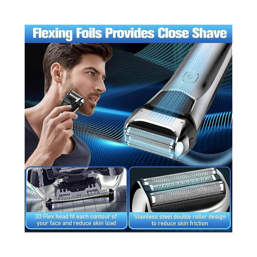 Electric Shaver, Men Electric Shaver, Foil Shaver, Men Electric Shaver ...