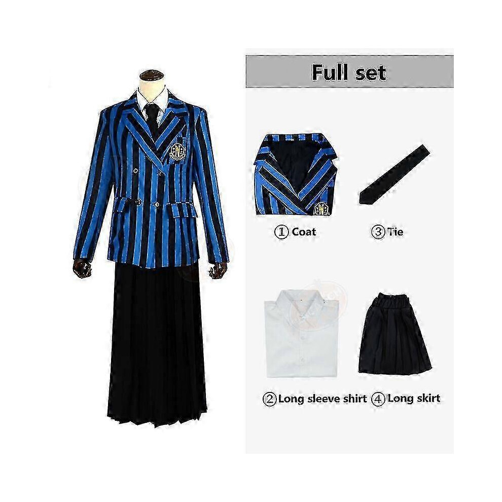 (XXL, Style 2) Wednesday Addams Dress The Addams Family Nevermore ...