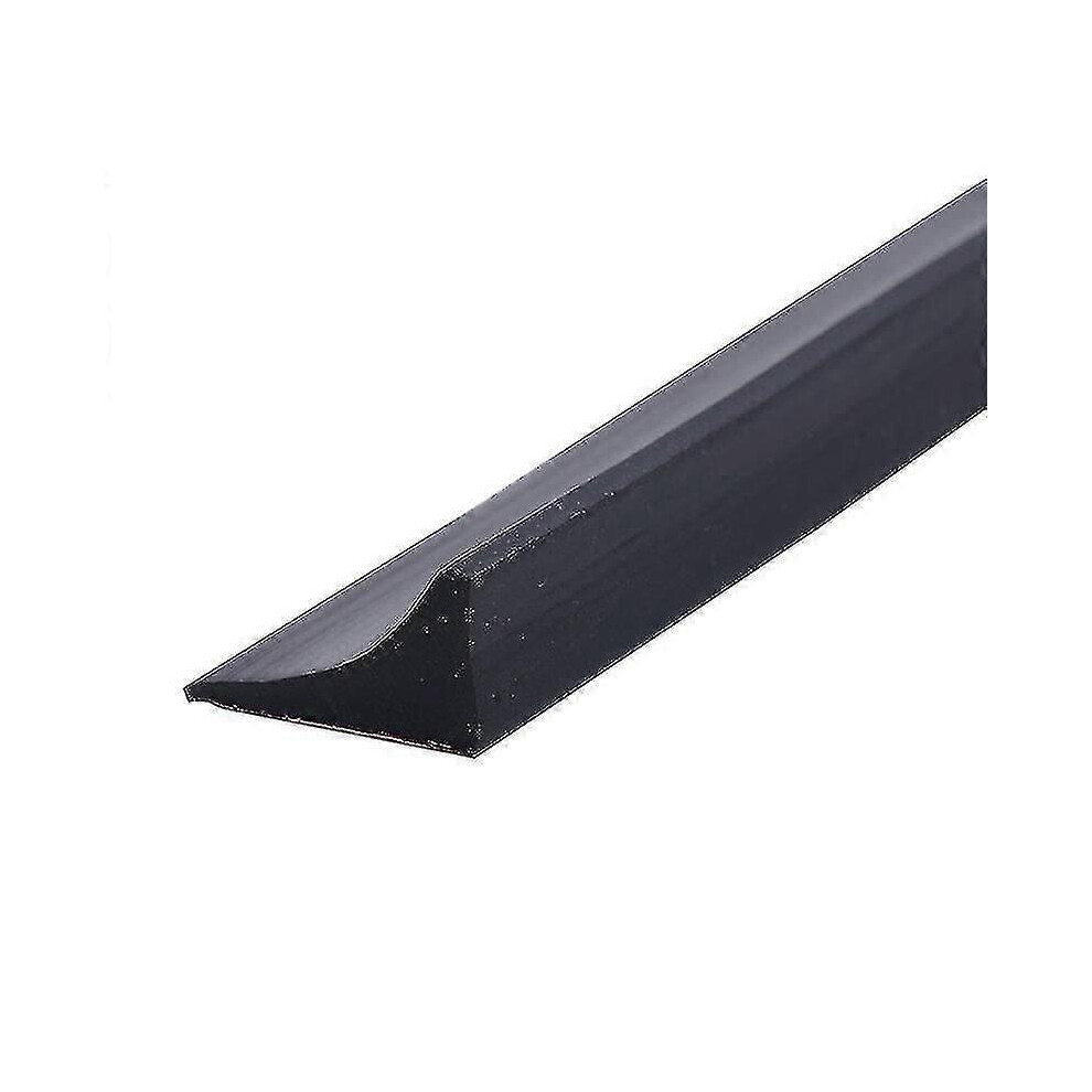 (black) 2m Silicone Shower Threshold Water Dam Wet Room Floor Barrier ...