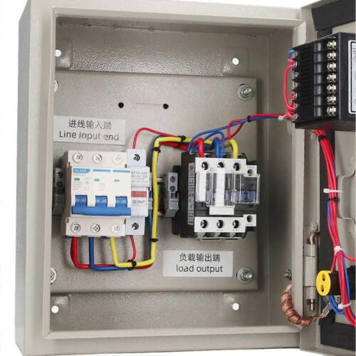 3 Phase PID Intelligent Temperature Control Box with Thermocouple ...