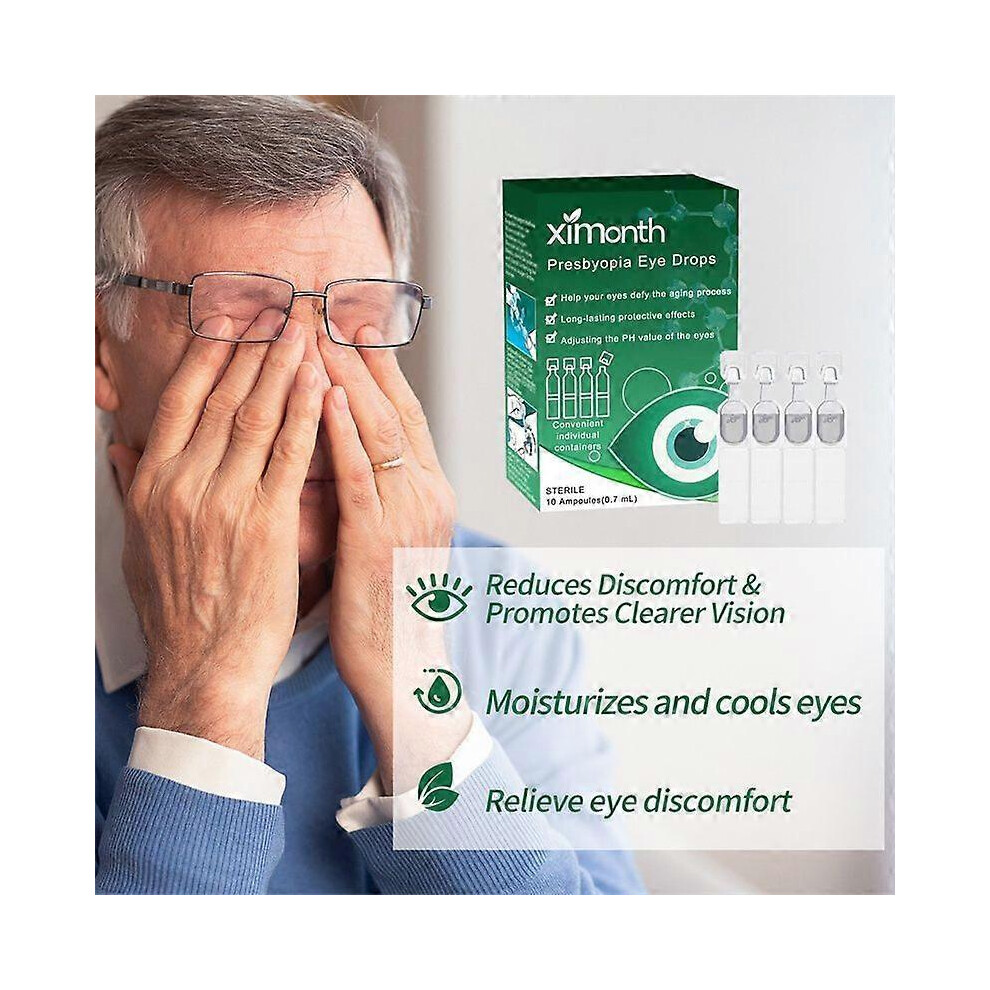 Eye Drops Relieves Eyes Discomfort Blurred Vision Dry Eyes Itchy Clean ...