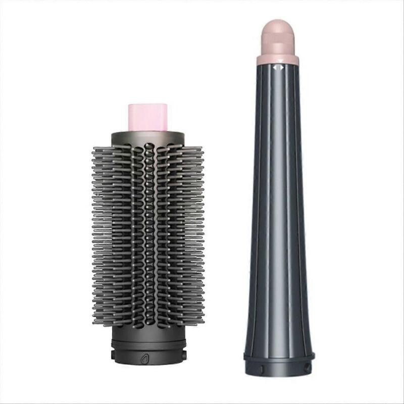 Round Volumizing Brush and 0.78in-1.4in Conical Long Barrels for HS01 ...