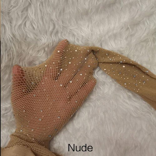 (Viola) Collant a rete lucidi alla moda, collant sottili glitterati ...