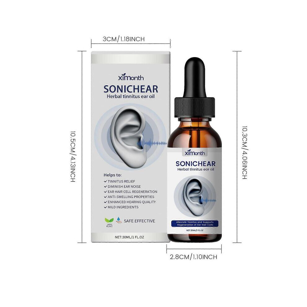 Tinnitus Relief Ear Drops, Otitis And Earache Care, Hearing Support ...