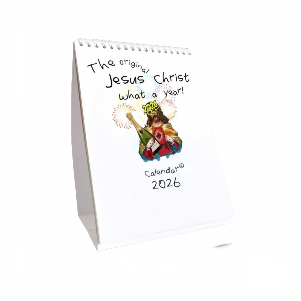 Jesus Christ 2026 calendar Christian inspirational calendar 2026 Jesus ...