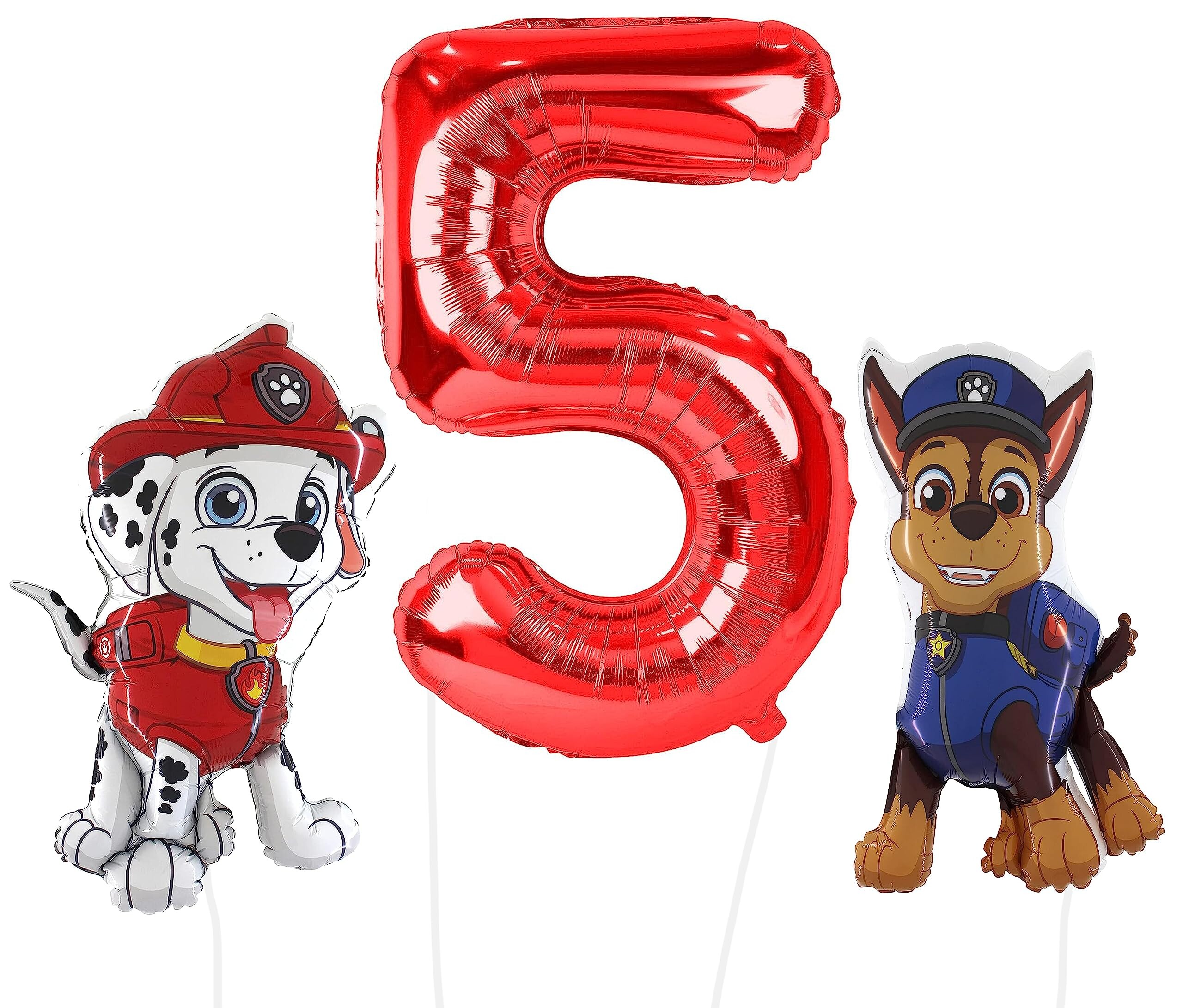 Toyland Chase & Marshall Paw Patrol Foil Balloon Pack - 2 x 32 ...