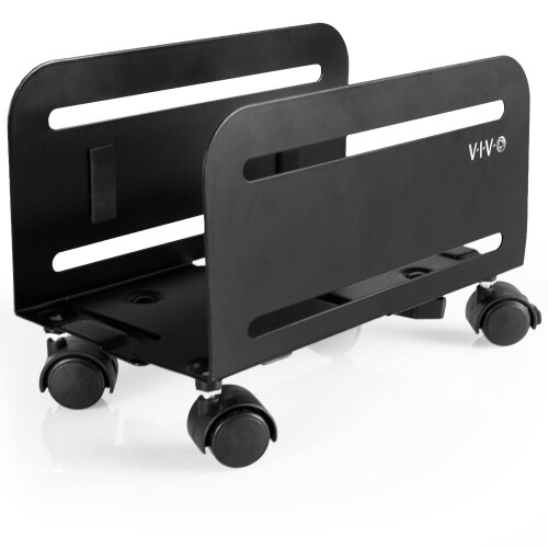 VIVO Computer Tower Desktop ATX-Case, CPU Steel Rolling Stand ...